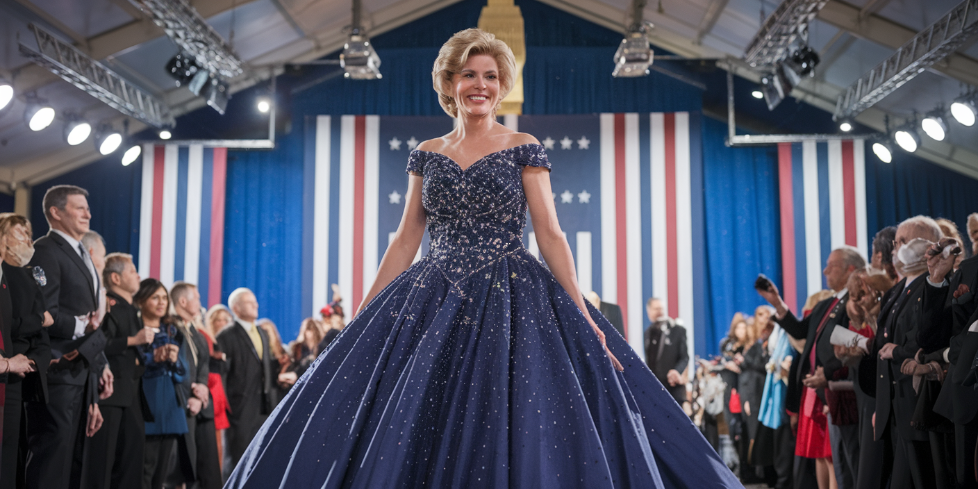 You Won't Believe the Stunning Gown Lighting Up West Virginia's Inaugu ...