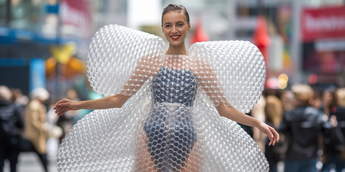 Bubble Wrap Fashion: The Hottest Trend That'll Pop Your Mind and Stres ...