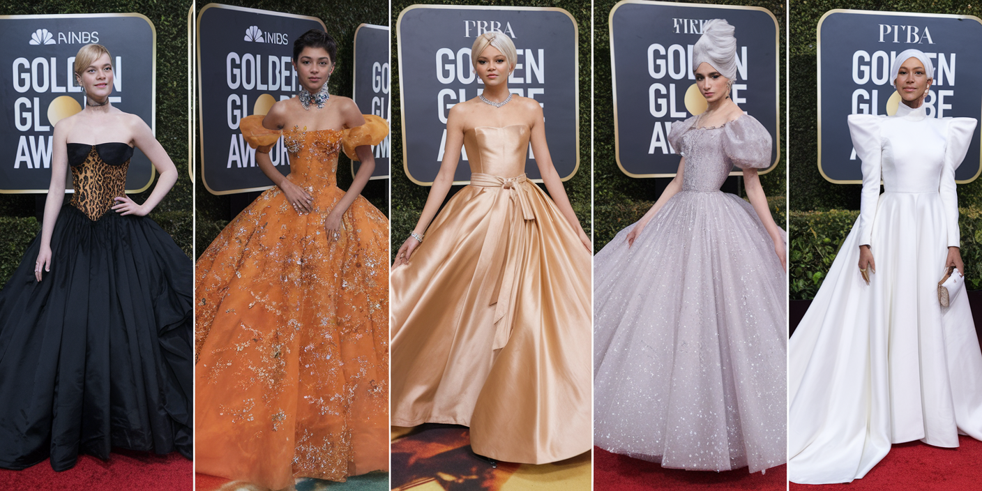 Celebs Unleashed: Golden Globes Red Carpet Wow-Fest Leaves Fashionista ...